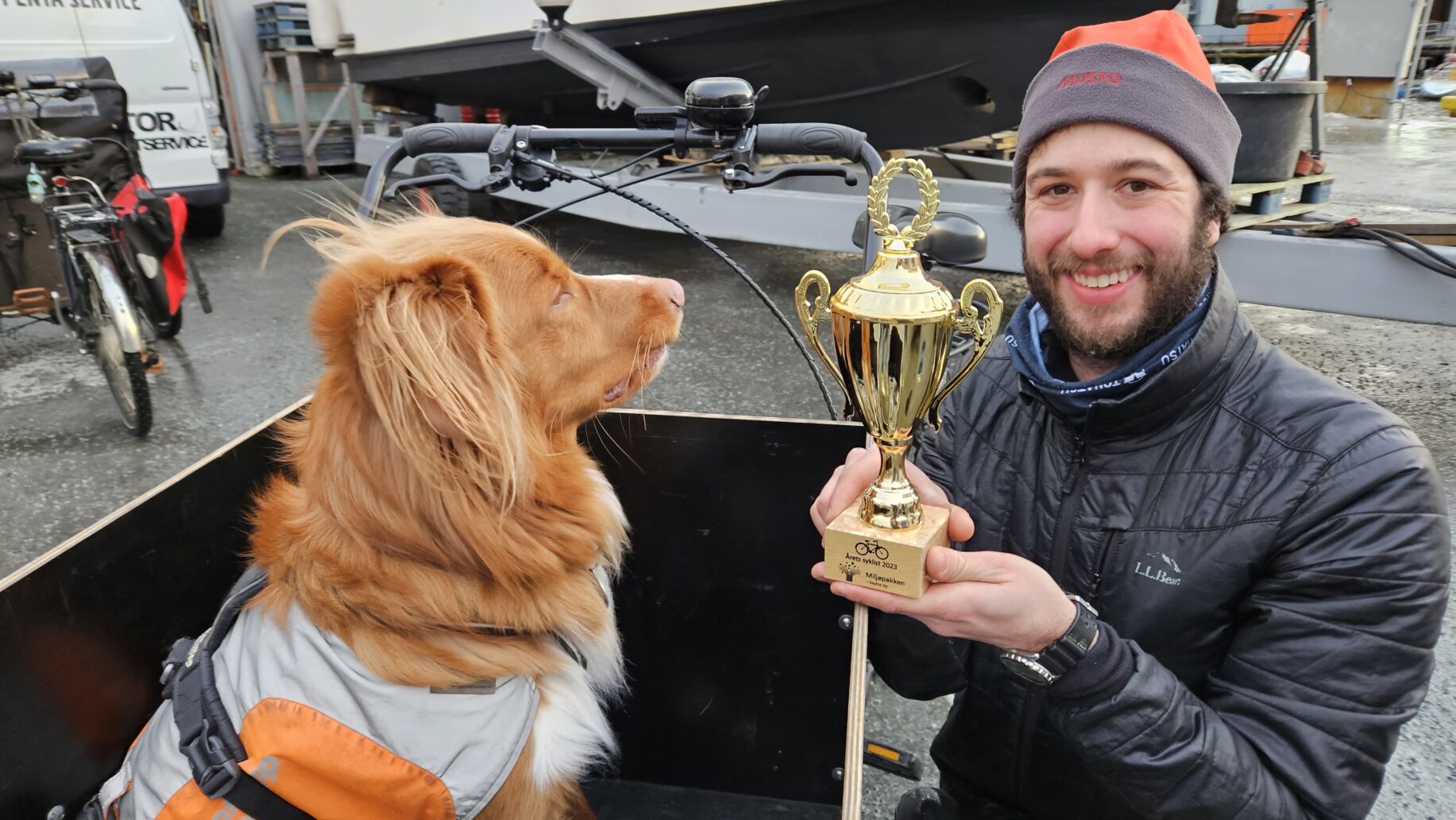 Archie (2) og Benjamin (32) kåret til Årets syklister 2023 - Miljøpakken